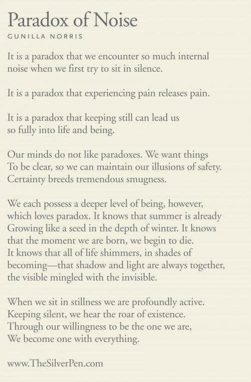 Poetry on Paradox – Mysticism and Spirituality Circle